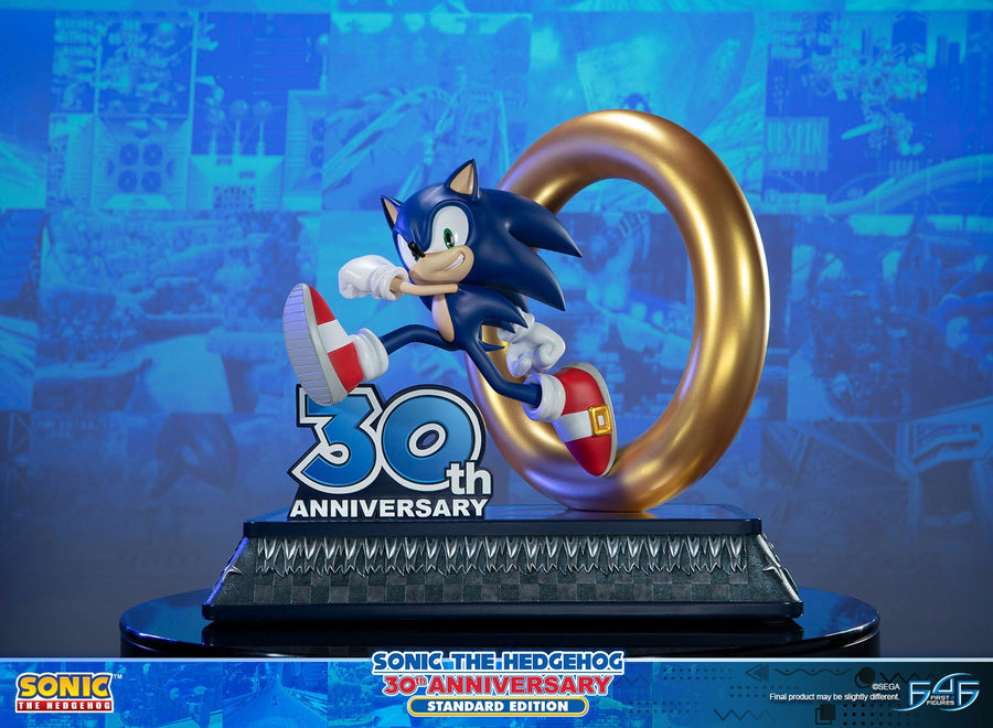 First4Figures Sonic The Hedgehog Sonic (30th Anniversary) Statue ...