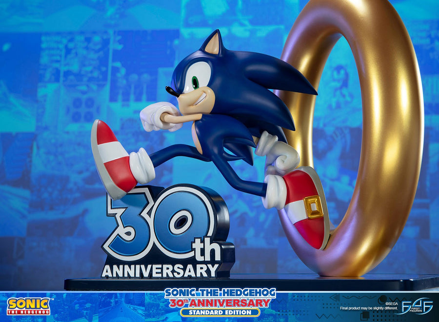 First4Figures Sonic The Hedgehog Sonic (30th Anniversary) Statue ...