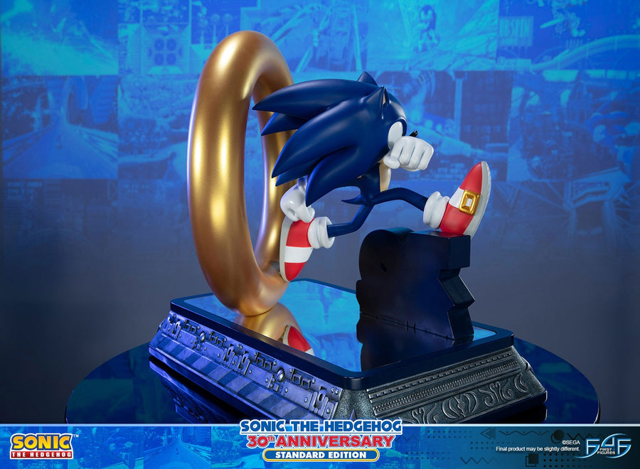 First4Figures Sonic The Hedgehog Sonic (30th Anniversary) Statue ...
