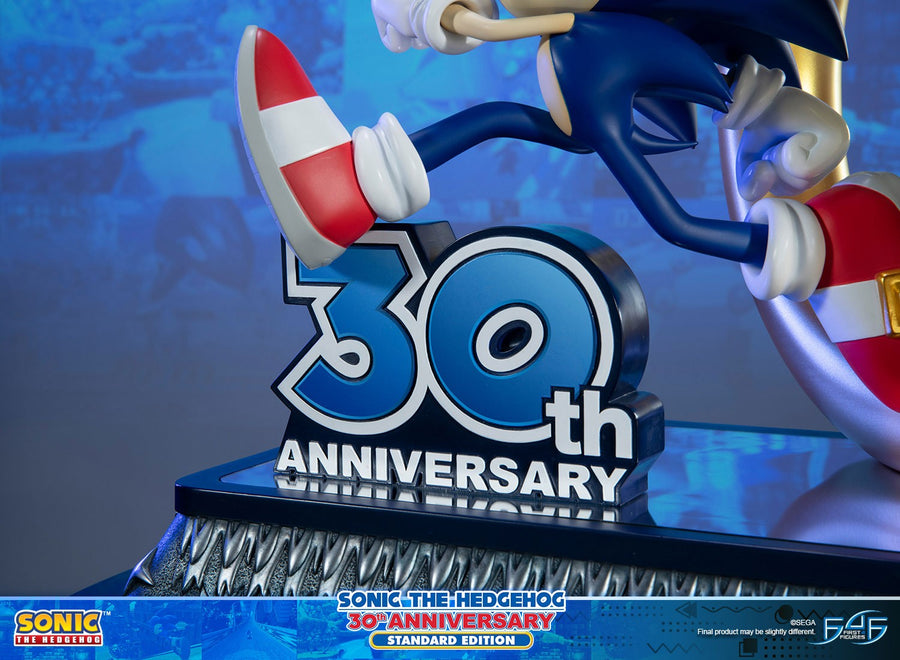First4Figures Sonic The Hedgehog Sonic (30th Anniversary) Statue ...