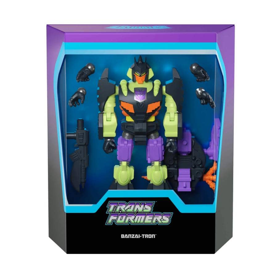 Transformers Banzai-Tron Super7 ULTIMATES! Action Figure – Infinity ...