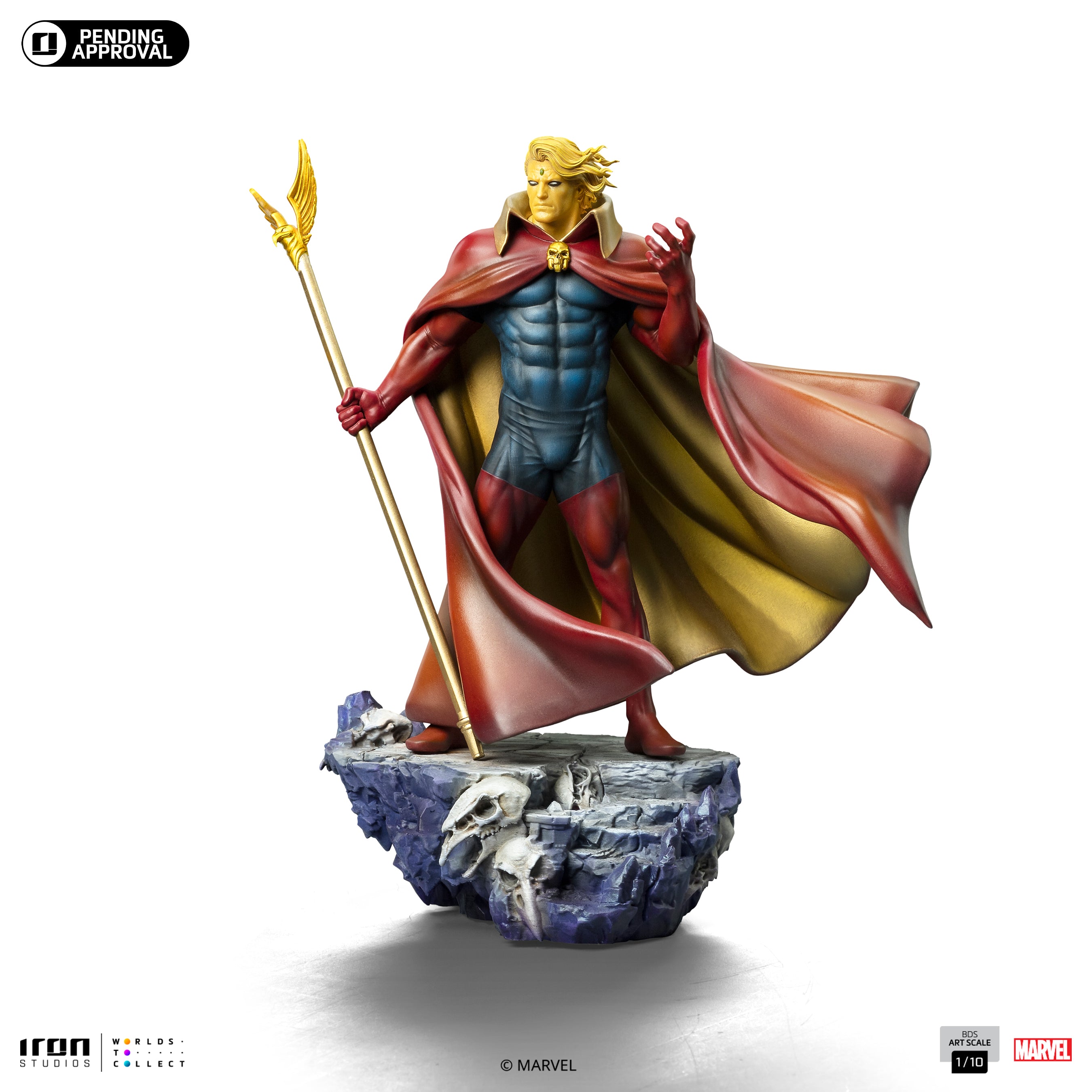 Iron Studios The Infinity Gauntlet Battle Diorama Series Adam Warlock ...