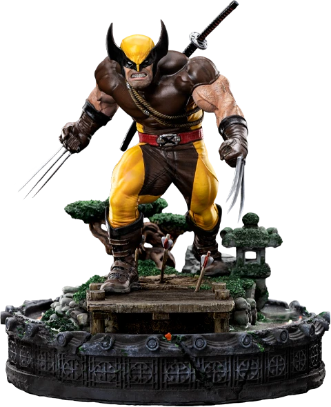 Iron Studios X-Men Wolverine Unleashed 1/10 Deluxe Art Scale Statue ...