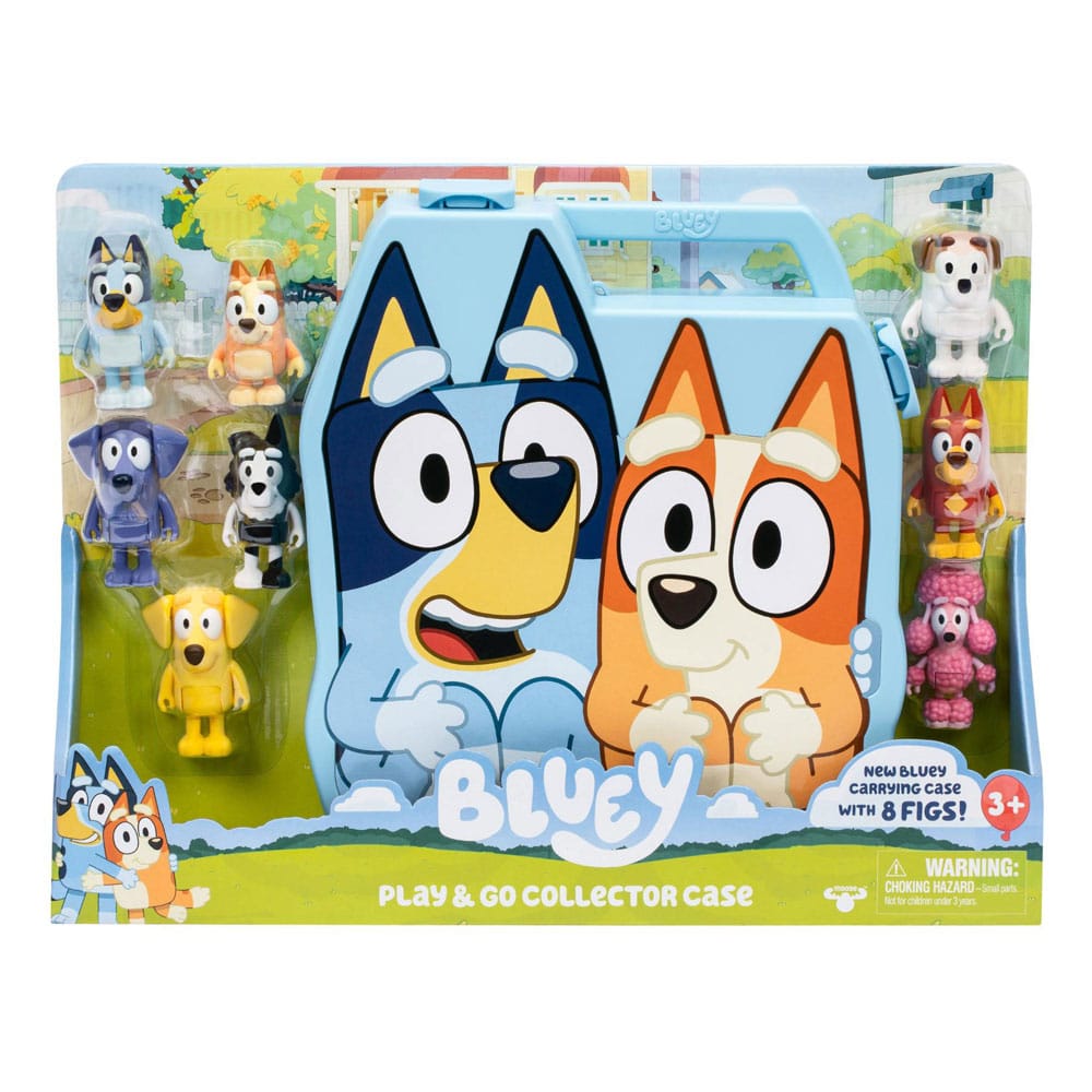 Bluey Ultimate Play and Go Collector Case Playset – Infinity Collectables
