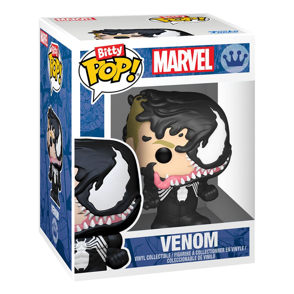 Funko Bitty POP Venom Series 3 | Marvel Collectibles 4-Pack Vinyl Set ...