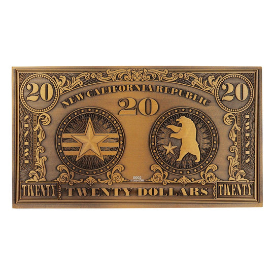 Fallout New Vegas NCR 20 Dollar Bill Fallout Replica Limited Edition ...