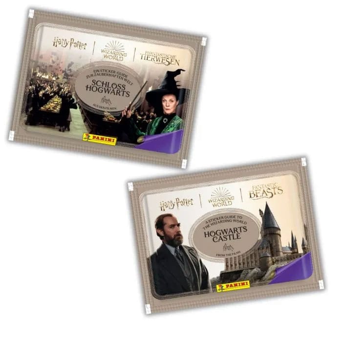 Harry Potter Hogwarts Castle Sticker Collection 3 Eco-Blister German V ...