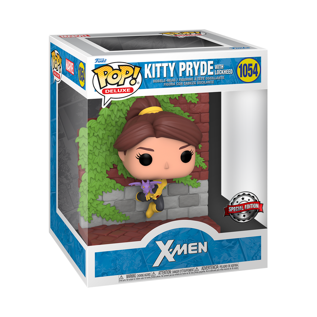 Kitty Pryde with Lockheed X-Men Marvel Funko Pop! Vinyl Figure ...