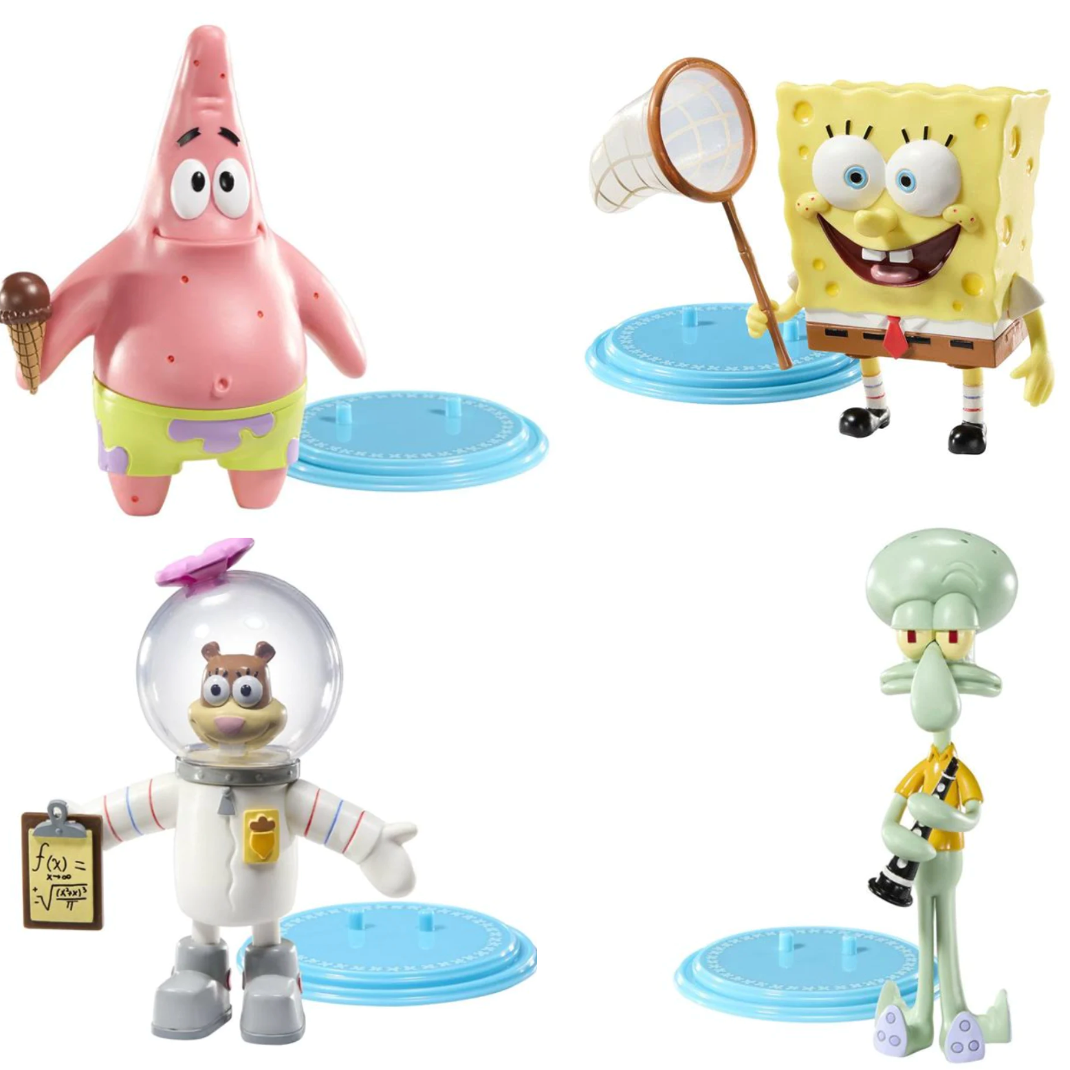 SpongeBob SquarePants Complete Bendyfigs 4 Figures Bundle – Infinity ...