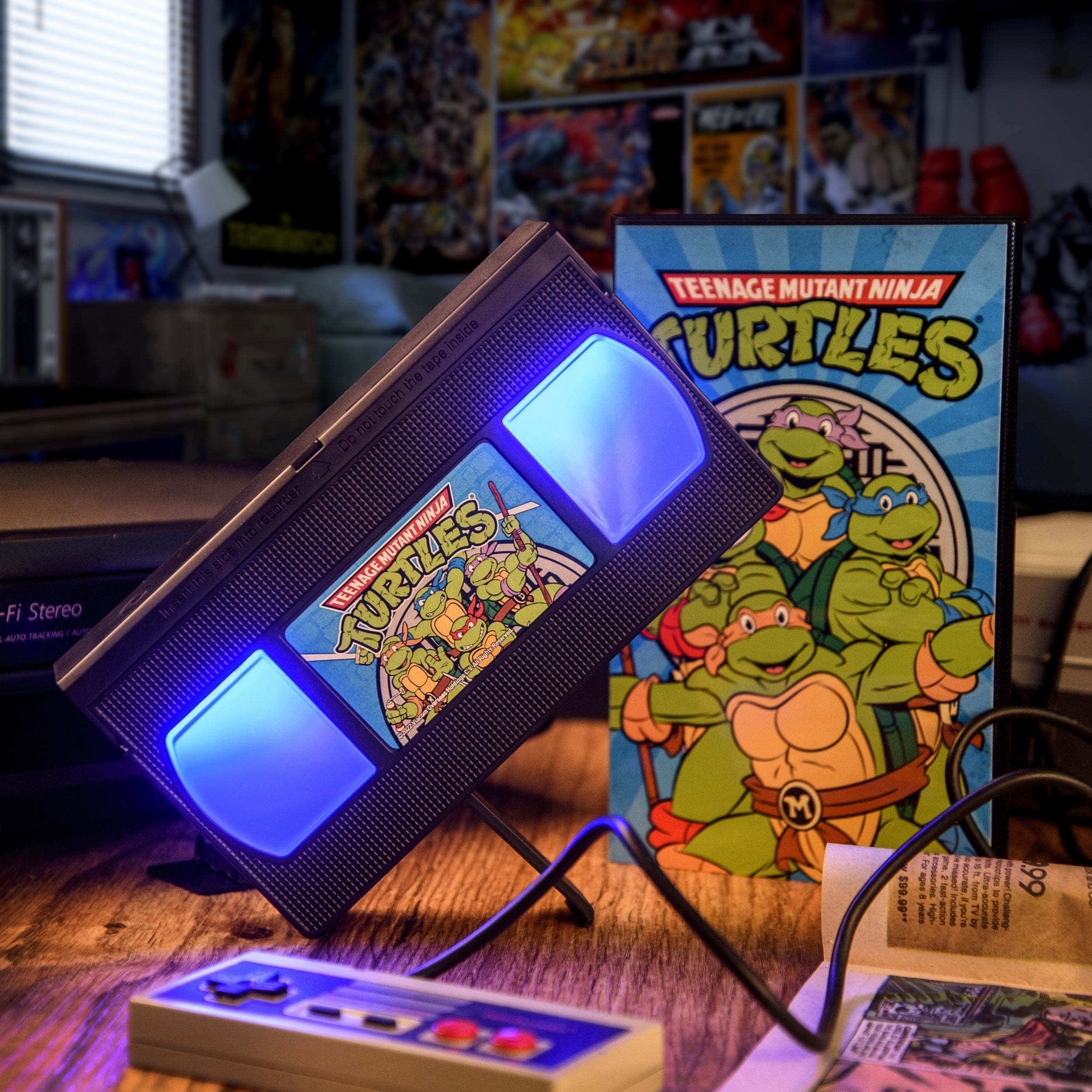 Official Teenage Mutant Ninja Turtles (TMNT) Retro VHS Light – Infinity ...