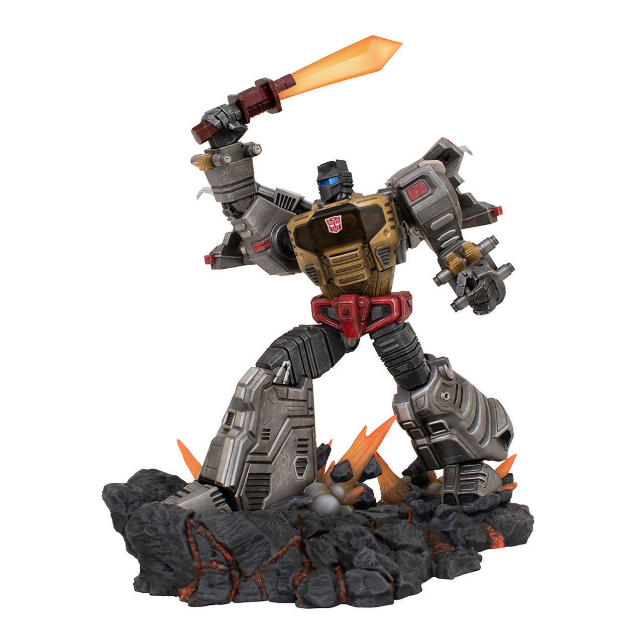 Diamond Select Transformers Gallery Grimlock Deluxe Figure Diorama ...