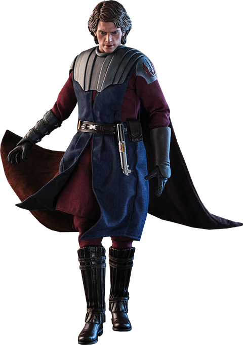 Hot Toys Star Wars The Clone Wars 1/6 Scale Action Figure Anakin Skywa ...