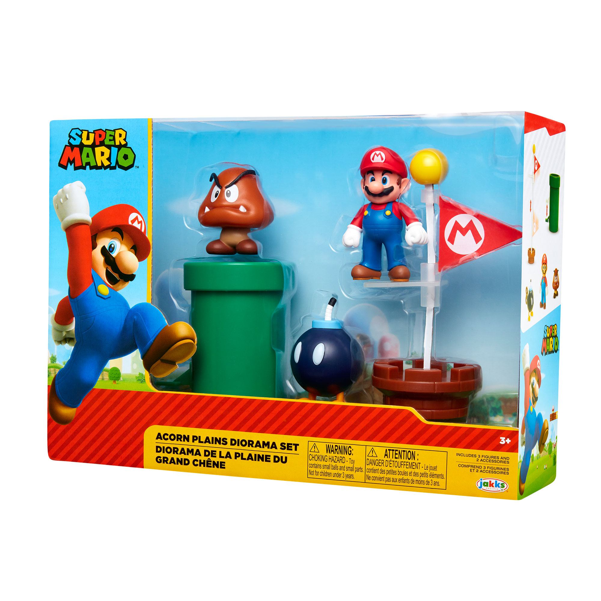 Super Mario Acorn Plains Diorama Set – Infinity Collectables